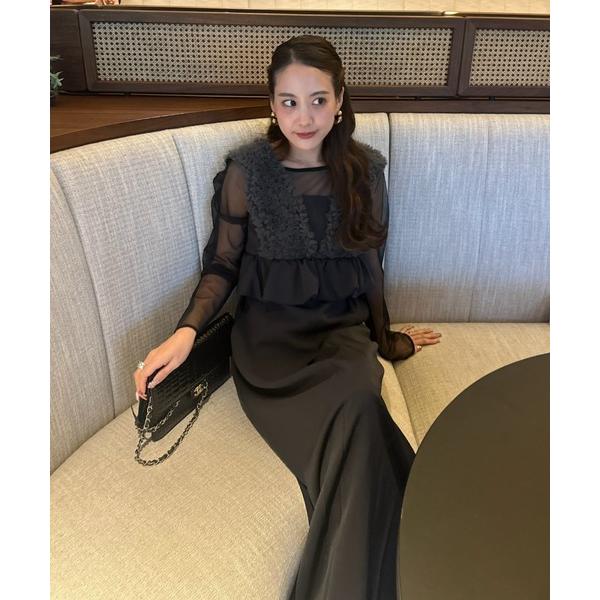 ZOZO問い合わせ番号:96566295ショップ:ANDRESD，アンドレスドブランド:ANDRESD，アンドレスド商品名:ボリュームチュールペプラムドレス / volume tulle peplum dressカテゴリ:ワンピース/ドレス...