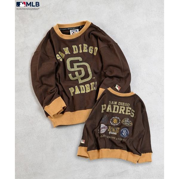 『タイムセール実施中』ZOZO問い合わせ番号:96567094ショップ:MARKEY'S，マーキーズブランド:MLB，メジャーリーグベースボール，MARKEY'S，マーキーズ商品名:【MLB】別注チームワッペンプリントスウェットカテゴリ:ト...