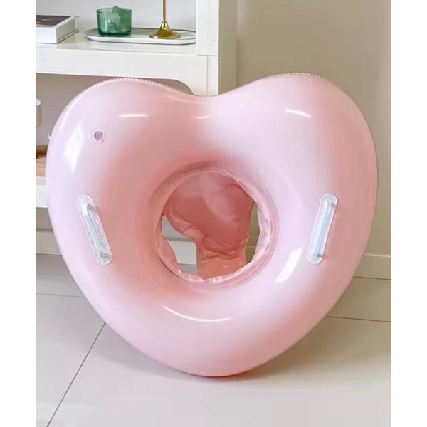 『タイムセール実施中』※このアイテムは返品・交換対象外商品です。ZOZO問い合わせ番号:96567192ショップ:RiNc，リンクブランド:Bambin，ボンバン商品名:【 Bambin / ボンバン 】 ハート型 キッズ 浮き輪 / 足入...