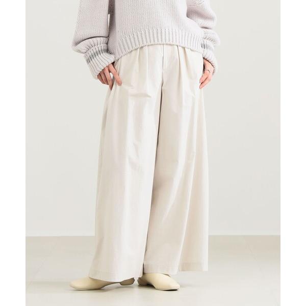 『セール実施中』ZOZO問い合わせ番号:96598555ショップ:BEAMS WOMEN，ビームスウィメンブランド:Demi-Luxe BEAMS，デミルクス ビームス商品名:【1/9再値下げ】AK+1 / コットン ワイドパンツ［手洗い可...