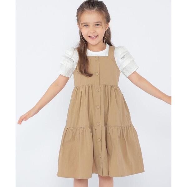『セール実施中』ZOZO問い合わせ番号:96598686ショップ:SHIPS KIDS，シップス キッズブランド:SHIPS，シップス商品名:SHIPS KIDS:100〜130cm/ティアード ジャンパースカートカテゴリ:スカート>...