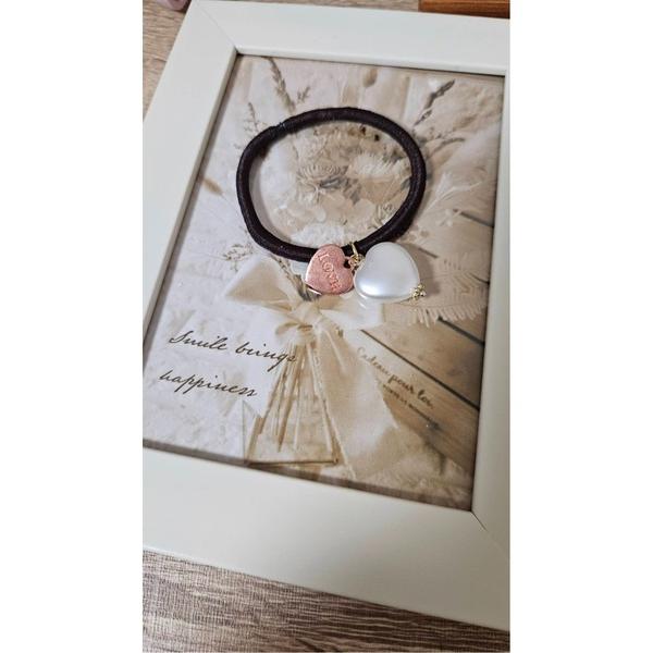 ZOZO問い合わせ番号:96600184ショップ:TONE，トーンブランド:tone，トーン商品名:【ReeHK.Sakura】ハートヘアゴムゴールドチャーム(MA)カテゴリ:ヘアアクセサリー>ヘアゴムブランド品番:Reek-15/R...