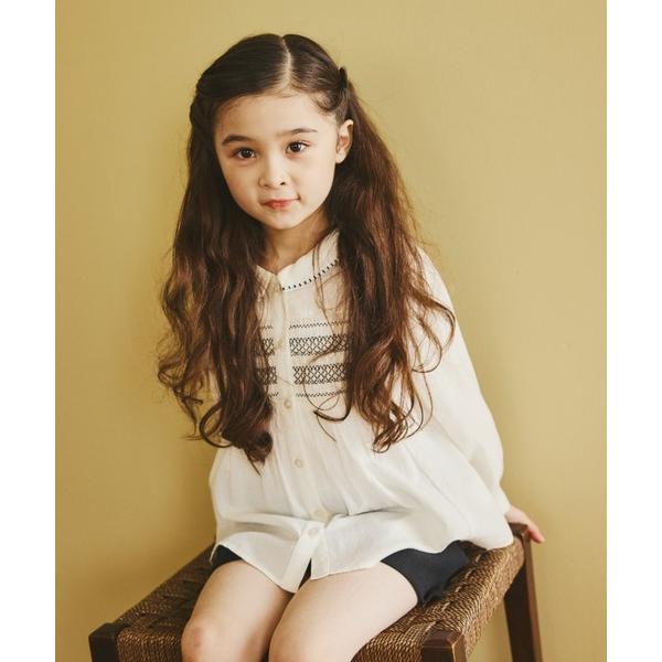 『タイムセール実施中』ZOZO問い合わせ番号:96600249ショップ:CHOPIN，ショパンブランド:utremi，ユトレミ，CHOPIN，ショパン商品名:utremi/スモッキングブラウス 長袖（キッズ/ジュニア 110〜140cm）カ...