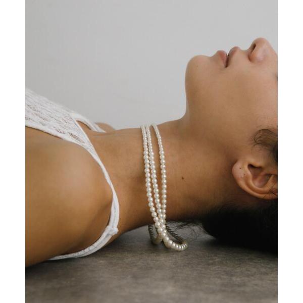 ZOZO問い合わせ番号:96600775ショップ:URBAN RESEARCH，アーバンリサーチブランド:URBAN RESEARCH，アーバンリサーチ商品名:decor『デコール』　3Standpearlnecklaceカテゴリ:アクセサ...