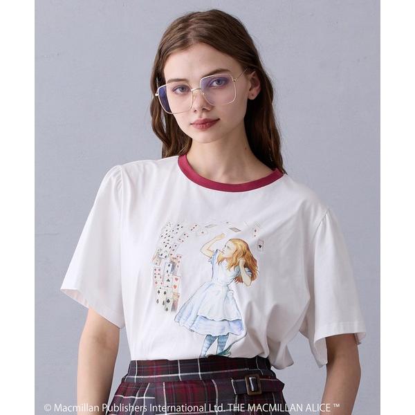 ZOZO問い合わせ番号:96600870ショップ:NICOLE，ニコルブランド:NICOLE CLUB，ニコル　クラブ商品名:THE MACMILLAN ALICE マクミラン・アリスプリントコラボTシャツカテゴリ:トップス>Tシャツ...