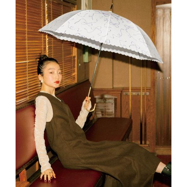 ZOZO問い合わせ番号:96600959ショップ:Wpc./KiU，ダブリュピーシーキウブランド:Wpc.，ダブリュピーシー商品名:ハートリボン 雨傘 長傘 Wpc.カテゴリ:ファッション雑貨>長傘ブランド品番:4780-05-001...