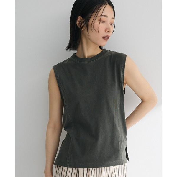 『セール実施中』ZOZO問い合わせ番号:96632167ショップ:Green Parks，グリーンパークスブランド:Green Parks，グリーンパークス商品名:・DOUBLE FLAGS ピグメント切替ノースリTEEカテゴリ:トップス&...