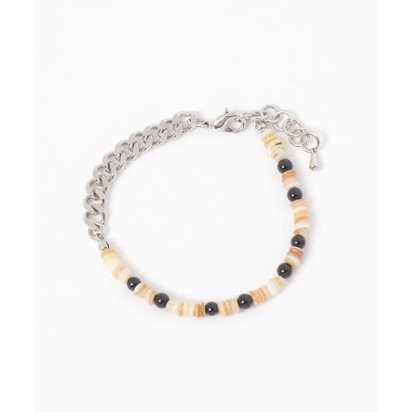 ZOZO問い合わせ番号:96632182ショップ:GLOBAL WORK，グローバルワークブランド:GLOBAL WORK，グローバルワーク商品名:ストーン＆チェーンブレス/UNISEX/572571カテゴリ:アクセサリー>ブレスレッ...