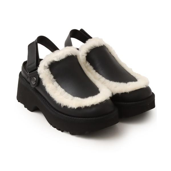 ZOZO問い合わせ番号:96632836ショップ:atmos pink，アトモスピンクブランド:UGG，アグ商品名:UGG W ESMEE LEATHER CLOG / アグ ニュー ハイツ エスミー クロッグ レザーカテゴリ:シューズ&g...