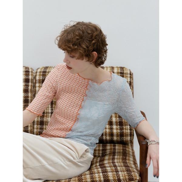 ZOZO問い合わせ番号:96632918ショップ:Katrin TOKYO，カトリーントーキョーブランド:Katrin TOKYO，カトリーントーキョー商品名:patchwork mellow topsカテゴリ:トップス>Tシャツ/カ...