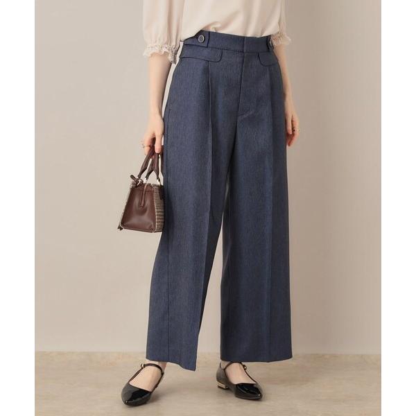 『セール実施中』ZOZO問い合わせ番号:96633549ショップ:Couture brooch，クチュールブローチブランド:couture brooch，クチュールブローチ商品名:【マシンウォッシャブル・スッキリ見え】デニムライク釦デザイン...