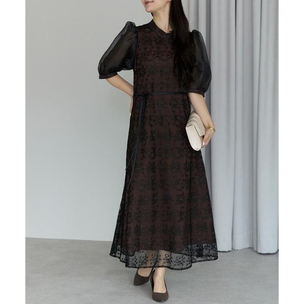 ZOZO問い合わせ番号:96633925ショップ:PREFERIR，プレフェリールブランド:PREFERIR，プレフェリール商品名:【結婚式・お呼ばれ】花柄レース Ａライン ロングドレス(S，M，L，XL)カテゴリ:ワンピース/ドレス&gt...