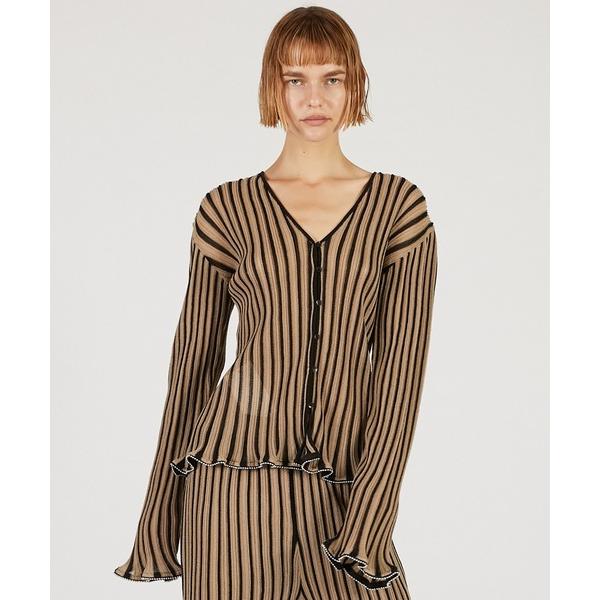 『タイムセール実施中』ZOZO問い合わせ番号:96634003ショップ:PRANK PROJECT，プランクプロジェクトブランド:PRANK PROJECT，プランクプロジェクト商品名:ビーズヘムニットトップ / Beaded Hem To...