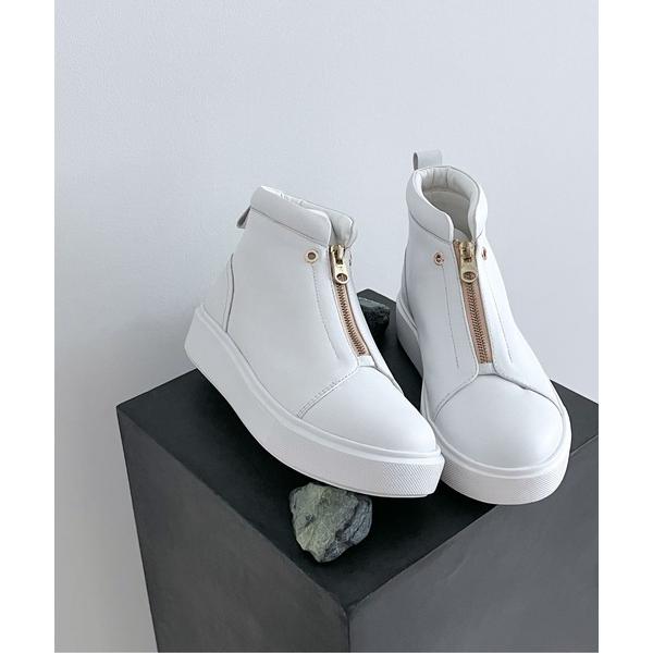 『セール実施中』ZOZO問い合わせ番号:96634221ショップ:enchanted，エンチャンテッドブランド:enchanted，エンチャンテッド商品名:本革センタージップハイカットスニーカーカテゴリ:シューズ>スニーカーブランド品...