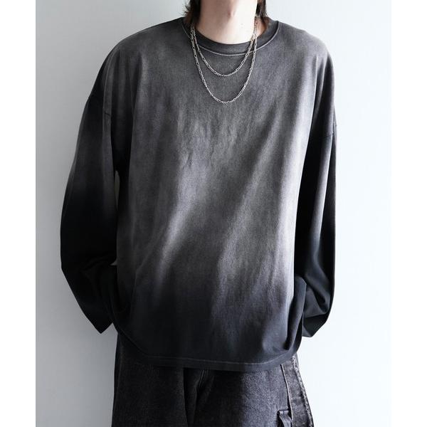 『タイムセール実施中』ZOZO問い合わせ番号:96635053ショップ:EMMA CLOTHES，エマ クローズブランド:cussil，クシル商品名:【cussil/クシル】フェードグラデーションガーメントダイ長袖Tシャツ(ロンT)カテゴリ...