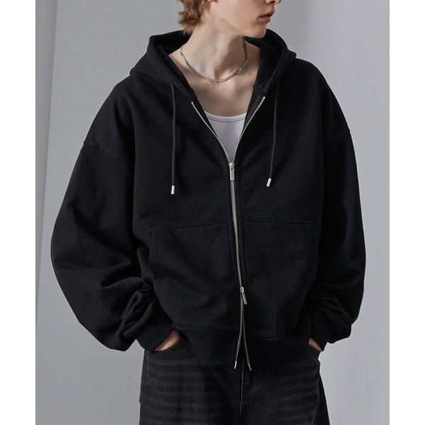 『タイムセール実施中』ZOZO問い合わせ番号:96635501ショップ:EMMA CLOTHES，エマ クローズブランド:Loose/ルース，ルース商品名:ヘビーウェイトヴィンテージ ショートフルジップパーカーカテゴリ:トップス>パー...