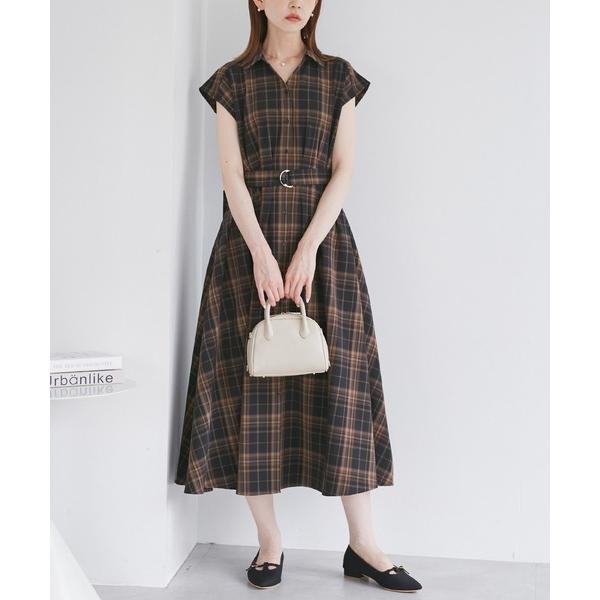 『タイムセール実施中』ZOZO問い合わせ番号:96635532ショップ:ROPE' PICNIC，ロぺピクニックブランド:ROPE' PICNIC，ロペピクニック商品名:ウエストタックチェックアソートワンピースカテゴリ:ワンピース/ドレス&...