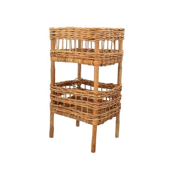 ※このアイテムは返品・交換対象外商品です。ZOZO問い合わせ番号:96635665ショップ:Rora，ローラブランド:BACKYARD FAMILY，バックヤードファミリー商品名:THE AROROG. アラログ ２段バスケットカテゴリ:イ...