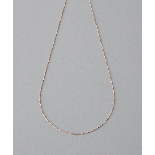 ZOZO問い合わせ番号:96666028ショップ:ete，エテブランド:ete，エテ商品名:スクリュースエッジチェーン ネックレスカテゴリ:アクセサリー>ネックレスブランド品番:862032-862033素材:プラチナム:SV925+...