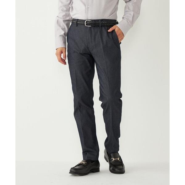 ZOZO問い合わせ番号:96666895ショップ:SHIPS，シップスブランド:SHIPS Colors，シップス カラーズ商品名:SHIPS Colors:〈洗濯機可能〉デニムライク チノ スラックス◇カテゴリ:パンツ>スラックスブ...