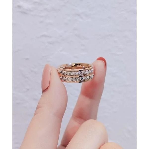 『セール実施中』ZOZO問い合わせ番号:96666948ショップ:Auntie Rosa，アンティローザブランド:E&amp;C closet…，イーアンドシークローゼット商品名:グリッターリング（二連連）カテゴリ:アクセサリー>リン...