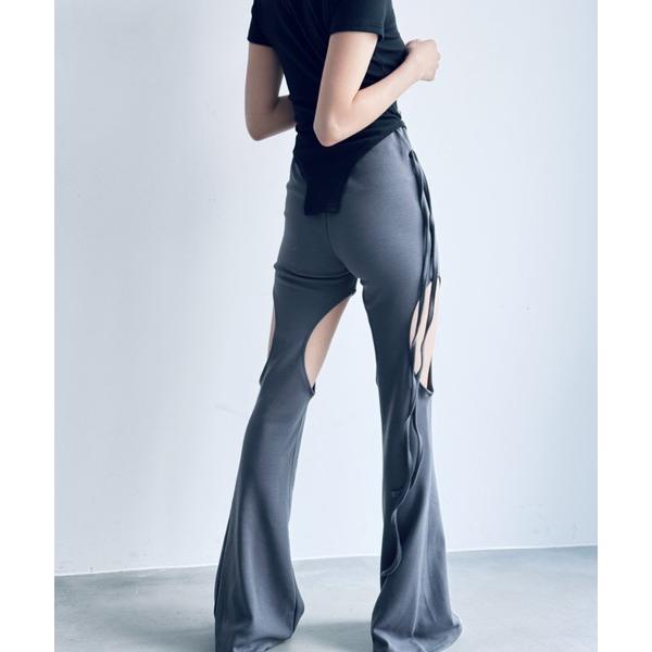 ZOZO問い合わせ番号:96667033ショップ:Auntie Rosa，アンティローザブランド:Y2K SYNAPSE FACTORY，ワイツーケー シナプスファクトリー商品名:【サイドホール】カーブパンツカテゴリ:パンツ>その他パ...