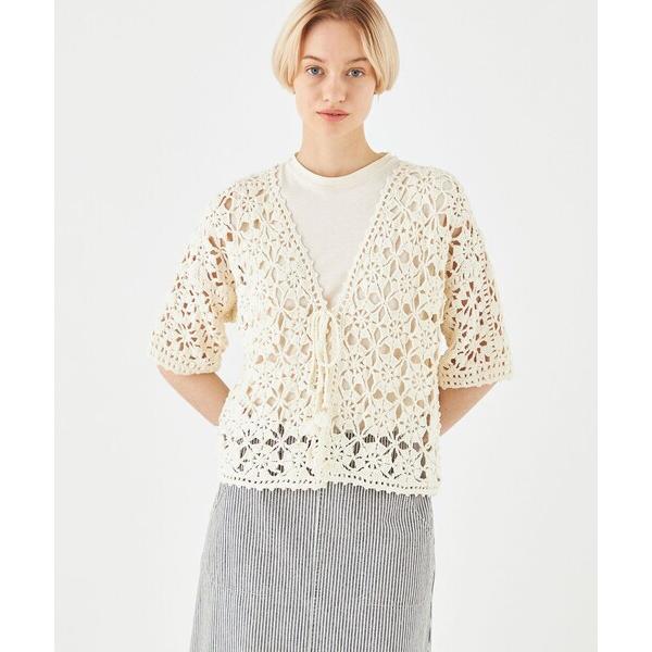 参考価格：30，800円発売時期：2024年03月コンディション：A（使用感なし）数回使用した程度で使用感が感じられないアイテム参考商品名：【WEB先行予約】モチーフクロシェット ハーフスリーブカーディガン参考品番：12024202506【...