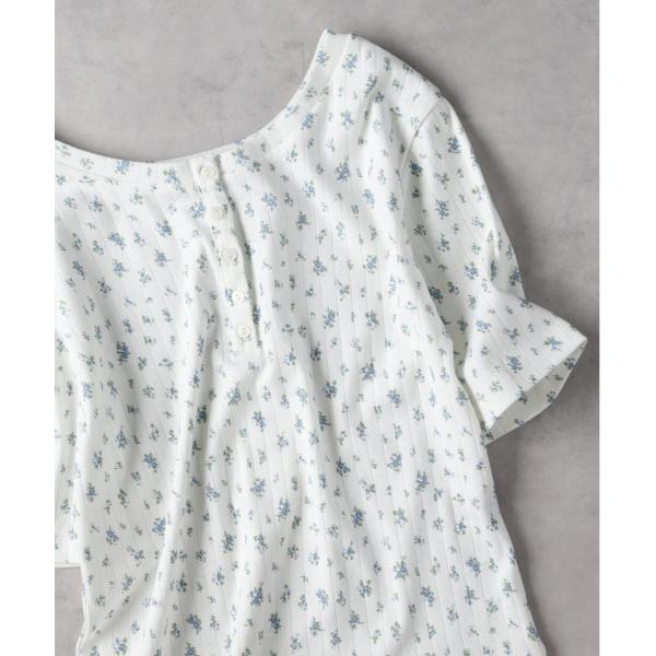 ZOZO問い合わせ番号:96697401ショップ:Right-on，ライトオンブランド:Right-on，ライトオン商品名:【HONEYSUCKLE ROSE】小花柄プリントＴシャツカテゴリ:トップス>Tシャツ/カットソーブランド品番...