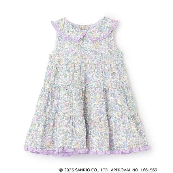 『タイムセール実施中』ZOZO問い合わせ番号:96697481ショップ:sense of wonder，センスオブワンダーブランド:sense of wonder，センスオブワンダー商品名:【マイメロディ】Libertyワンピースカテゴリ:...