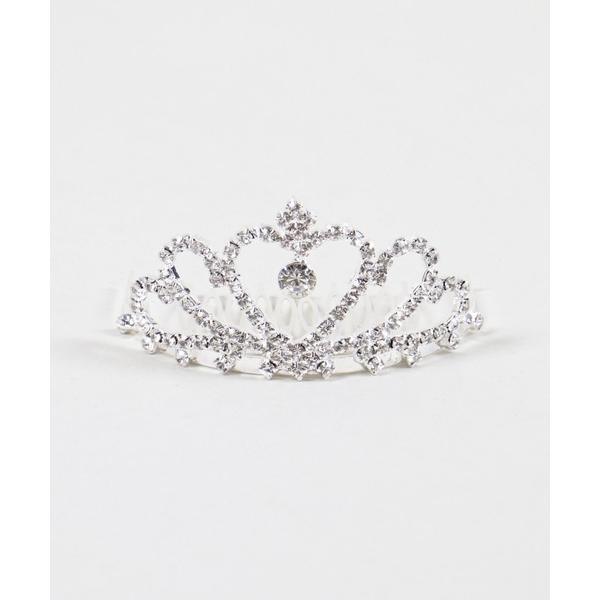 ZOZO問い合わせ番号:96729447ショップ:SPINNS，スピンズブランド:SPINNS，スピンズ商品名:卒業式などのイベントに！ラインストーンティアラ/カチューシャ/クラウン/王冠カテゴリ:ヘアアクセサリー>カチューシャブラン...