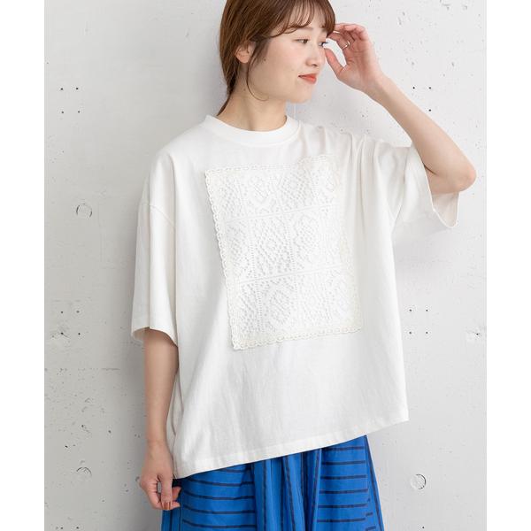 ZOZO問い合わせ番号:96730170ショップ:COO ONLINE，クーオンラインブランド:POU DOU DOU，プードゥドゥ商品名:リメイク風デザインレースTシャツカテゴリ:トップス>Tシャツ/カットソーブランド品番:251-...