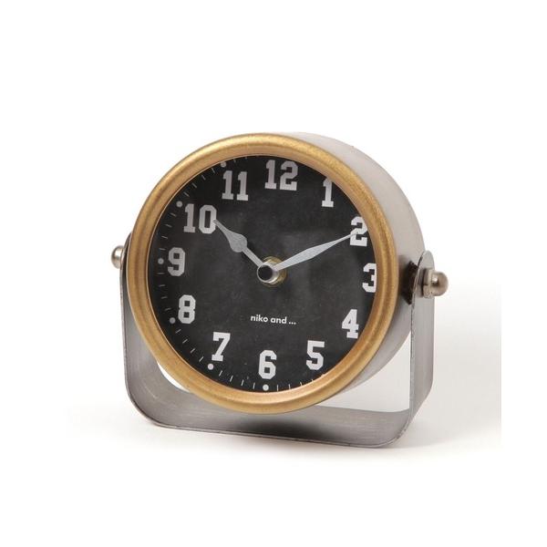 ZOZO問い合わせ番号:96760992ショップ:niko and...，ニコアンドブランド:niko and...，ニコアンド商品名:オリジナル　ヴィンテージデスククロックカテゴリ:インテリア>置時計ブランド品番:459814素材:...