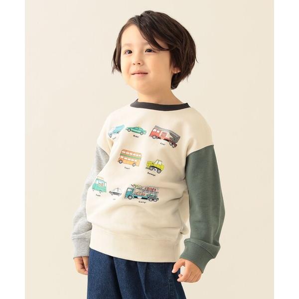 ZOZO問い合わせ番号:96761178ショップ:BEAMS HEART，ビームスハートブランド:BEAMS mini，ビームスミニ商品名:ワーキングカー スウェット 2025FW（90〜130cm）カテゴリ:トップス>スウェットブラ...