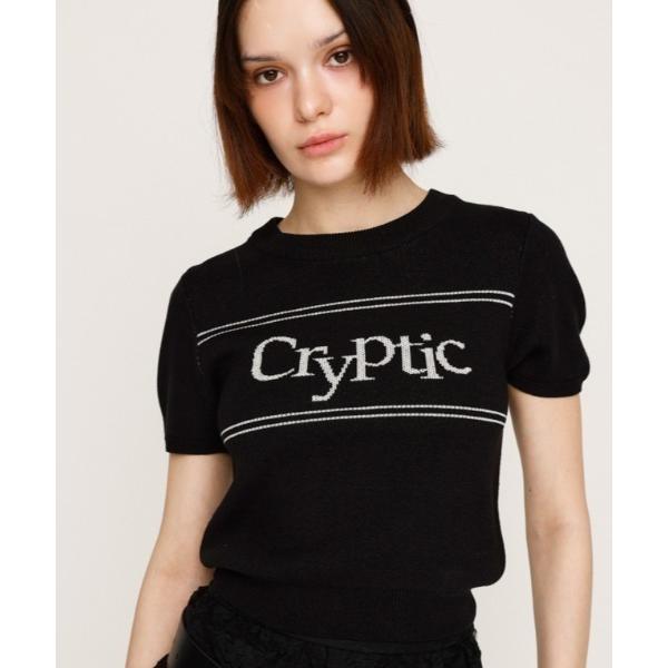 『タイムセール実施中』ZOZO問い合わせ番号:96761603ショップ:SLY，スライブランド:SLY，スライ商品名:LOGO JQ SHORT SLEEVE TOPS ロゴ ジャガード ショートスリーブ トップス 秋服 半袖 サマーニット...