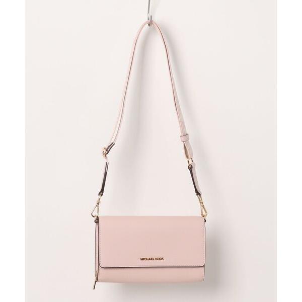 『セール実施中』ZOZO問い合わせ番号:96763293ショップ:MICHAEL KORS，マイケル・コースブランド:MICHAEL KORS，マイケルコース商品名:JET SET ITEM LG ZA WALLET XBODY クロスボデ...