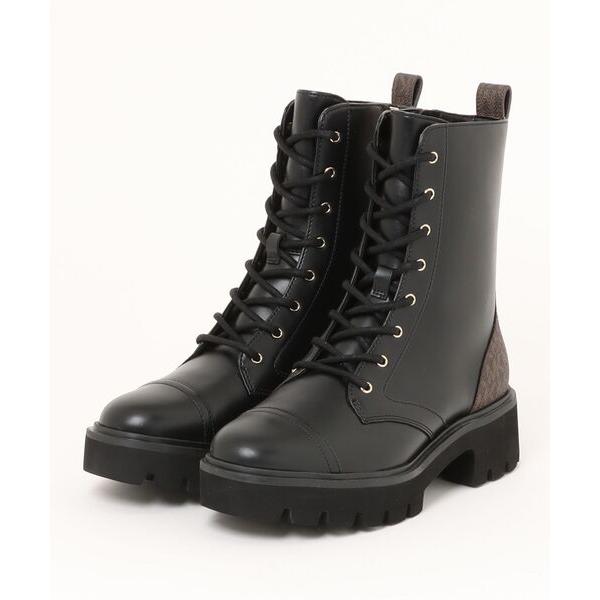 『セール実施中』ZOZO問い合わせ番号:96763337ショップ:MICHAEL KORS，マイケル・コースブランド:MICHAEL KORS，マイケルコース商品名:FLAT WEISS COMBAT BOOTIE ブーティカテゴリ:シュー...