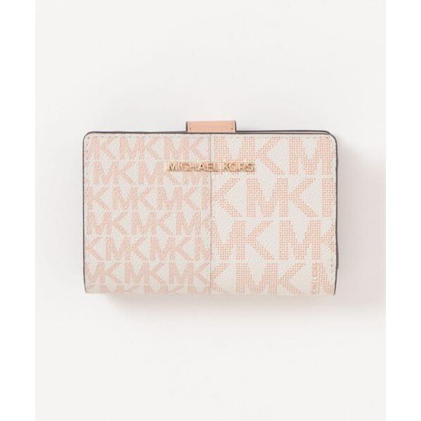『セール実施中』ZOZO問い合わせ番号:96763393ショップ:MICHAEL KORS，マイケル・コースブランド:MICHAEL KORS，マイケルコース商品名:JET SET TRAVEL MD BIFLD ZP CN WLLET ウ...