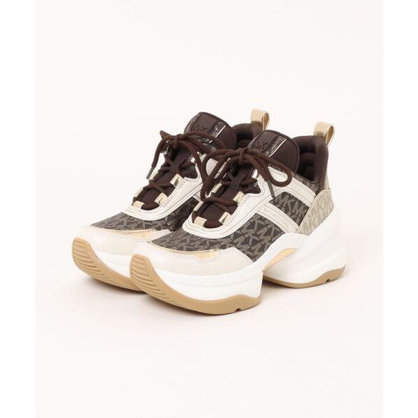 『セール実施中』ZOZO問い合わせ番号:96763411ショップ:MICHAEL KORS，マイケル・コースブランド:MICHAEL KORS，マイケルコース商品名:FASHION OLYMPIA TRAINER スニーカーカテゴリ:シュー...