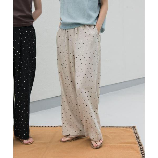 『セール実施中』ZOZO問い合わせ番号:96763783ショップ:URBAN RESEARCH DOORS，アーバン リサーチ ドアーズブランド:URBAN RESEARCH DOORS，アーバンリサーチドアーズ商品名:リネンレーヨンドット...