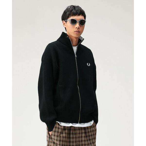 ZOZO問い合わせ番号:96764050ショップ:BEAMS MEN，ビームス メンブランド:FRED PERRY，フレッドペリー，BEAMS，ビームス商品名:【別注】FRED PERRY / ドライバーズニットカテゴリ:トップス>カ...