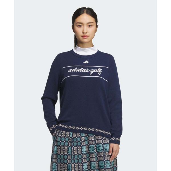『タイムセール実施中』ZOZO問い合わせ番号:96794950ショップ:adidas，アディダスブランド:adidas，アディダス，adidas Golf，アディダスゴルフ商品名:トラディショナルパターン セーター【adidas Golf/...