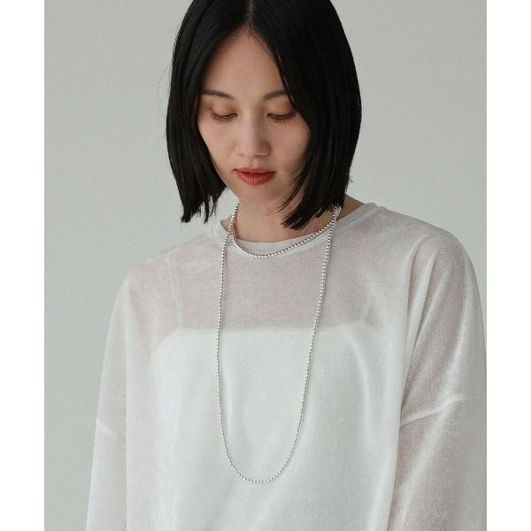 ZOZO問い合わせ番号:96795206ショップ:BABYLONE，バビロンブランド:BABYLONE，バビロン商品名:ナバホパール風ネックレス120cmカテゴリ:アクセサリー>ネックレスブランド品番:582522素材:天然石カラー:...