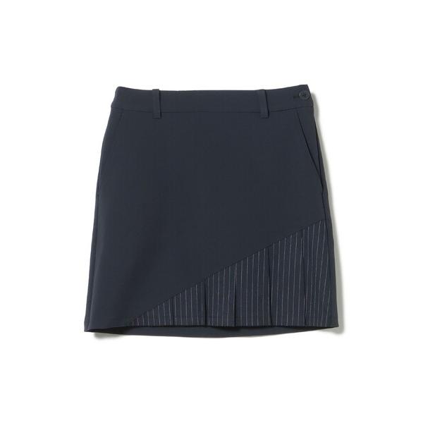 『タイムセール実施中』ZOZO問い合わせ番号:96795524ショップ:BEAMS GOLF，ビームスゴルフブランド:BEAMS GOLF，ビームスゴルフ商品名:PURPLE LABEL / 切替ストライプ ストレッチ プリーツスカートカテ...