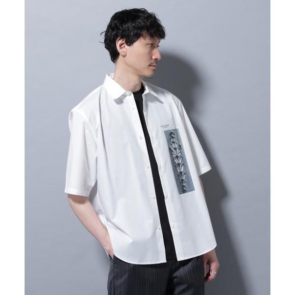 『セール実施中』ZOZO問い合わせ番号:96795573ショップ:NANO universe，ナノユニバースブランド:NANO universe，ナノユニバース商品名:「着るアート」karl blossfeldt 半袖シャツ3カテゴリ:トッ...