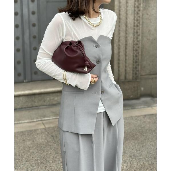 『タイムセール実施中』ZOZO問い合わせ番号:96795921ショップ:nissen，ニッセンブランド:7days Life Styling，セブンデイズライフスタイリング商品名:【みさとさんコラボ】フロントボタンビスチェ＋センタープレスタ...