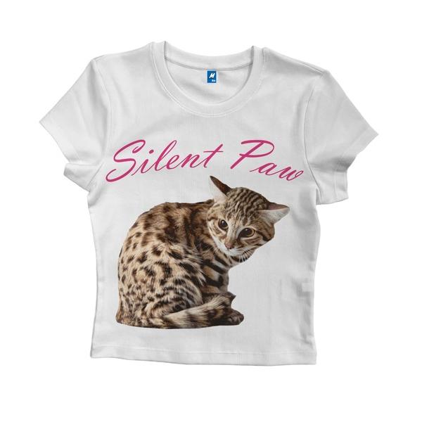 ZOZO問い合わせ番号:96796151ショップ:GUACAMOLE JAPAN，ガカモレ ジャパンブランド:BACANORA.，バカノラ商品名:SILENT PAW BABY TEEカテゴリ:トップス>Tシャツ/カットソーブランド品...