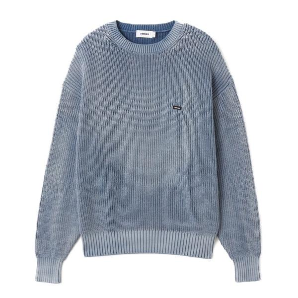 ZOZO問い合わせ番号:96796596ショップ:atmos，アトモスブランド:atmos，アトモス商品名:atmos Small Logo Patch Knit Sweater / アトモス スモール ロゴ パッチ ニット セーターカテゴ...