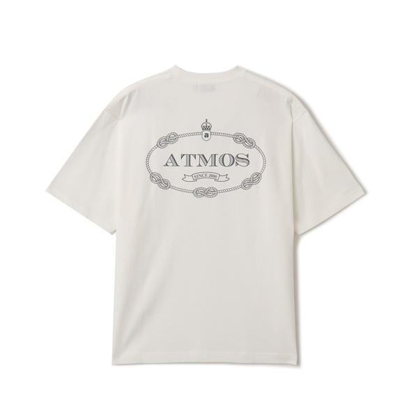 ZOZO問い合わせ番号:96796603ショップ:atmos，アトモスブランド:atmos，アトモス商品名:atmos Emblem Logo T-shirt / アトモス エンブレム ロゴ Tシャツカテゴリ:トップス>Tシャツ/カッ...