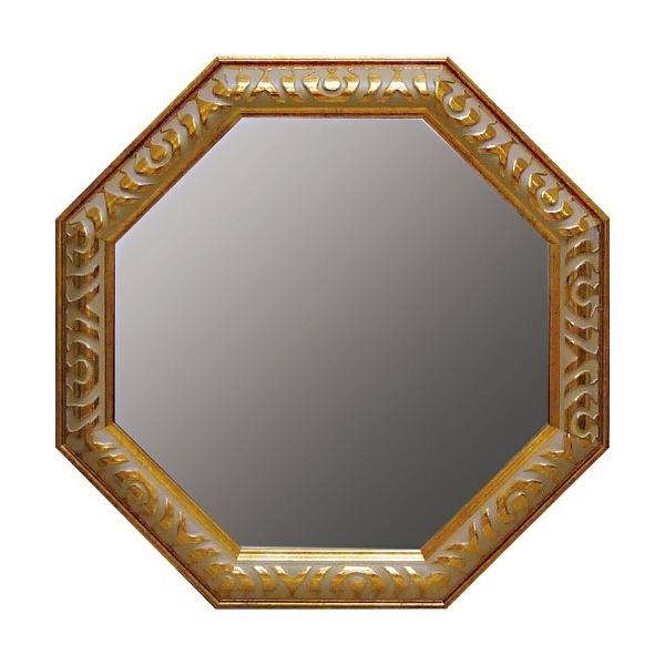 ZOZO問い合わせ番号:96796760ショップ:Rora，ローラブランド:BACKYARD FAMILY，バックヤードファミリー商品名:八角ミラー Lカテゴリ:インテリア>ミラーブランド品番:ammirrorl素材:合成樹脂、ミラー...