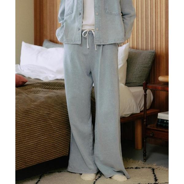 ZOZO問い合わせ番号:96796837ショップ:ムラサキスポーツ，ムラサキスポーツブランド:ムラサキスポーツ，ムラサキスポーツ，RIKKA FEMME，リッカファーム商品名:RIKKA FEMME/リッカファム デニムスウェットパンツ セ...